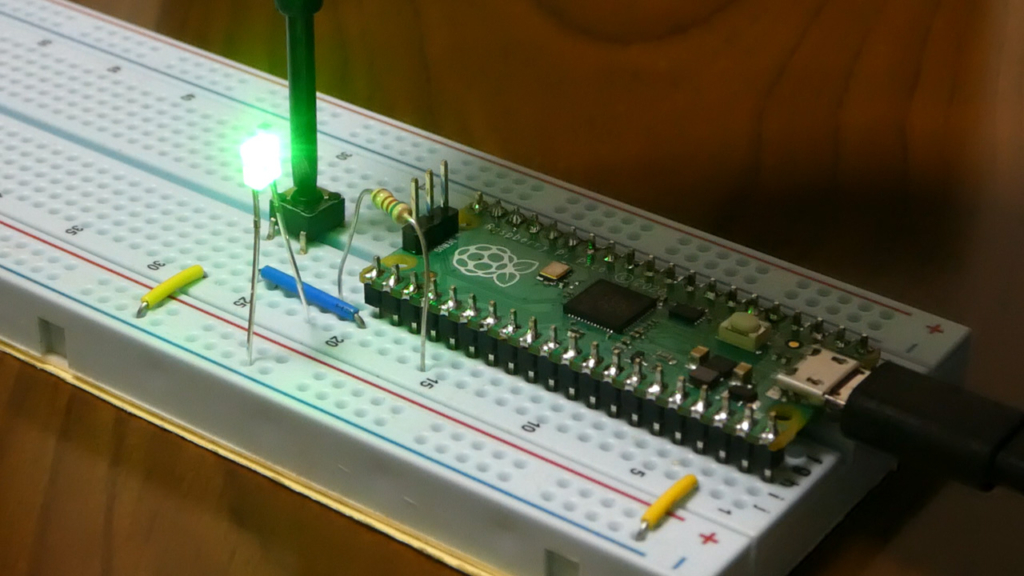 ラズパイ＆ブレッドボードで遊ぶ(1)～LEDとスイッチ | Try Widely